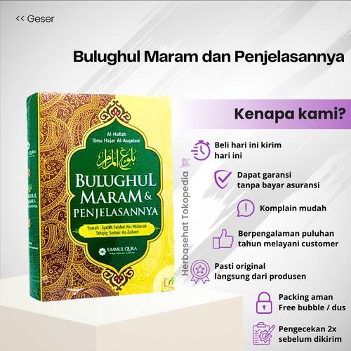 Jual Buku Bulughul Maram dan Penjelasannya ummul qura | Buku bacaan ...
