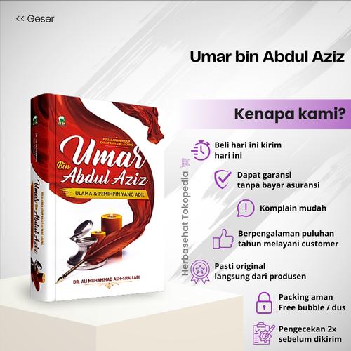 Jual Buku Biografi Umar bin Abdul Aziz ulama dan Pemimpin yang Adil Darul haq | Buku bacaan ...