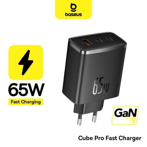 Jual BASEUS CUBE PRO FAST CHARGER 65W 3 PORT KEPALA CHARGER - Cluster ... Jual BASEUS CUBE PRO FAST CHARGER 65W 3 PORT KEPALA CHARGER - Cluster ...