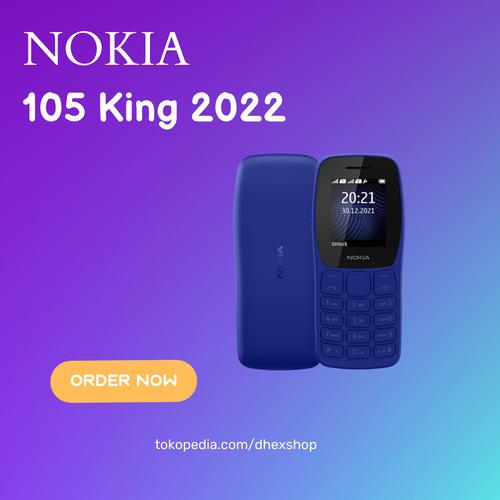 Promo NOKIA KING 105 2022 Dual Sim Card NEW SEGEL Garansi 1 Tahun ...