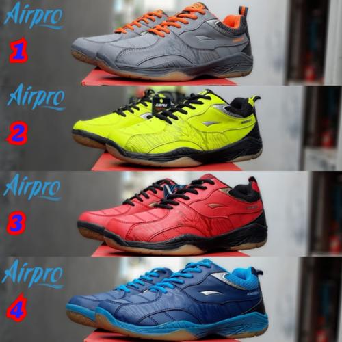 Jual sepatu olahraga badminton airpro ORIGINAL sepatu bulutangkis tenis ...