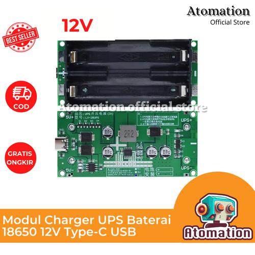 Promo Modul UPS Mini Charger Charging Baterai Battery 18650 DC-DC Step ...