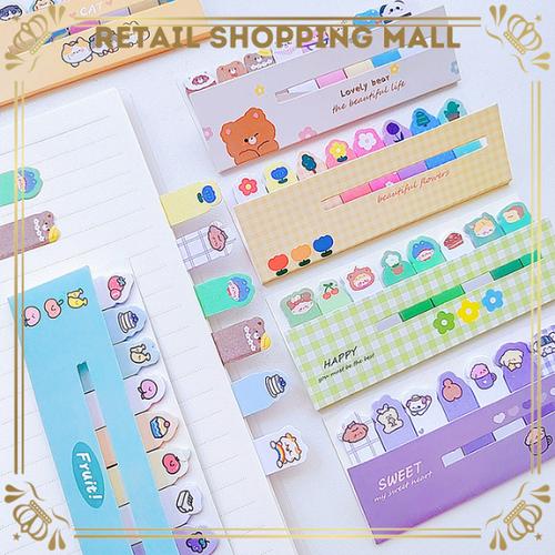 Promo RSM Sticky Notes Karakter 8 IN1 120 Lembar Tempelan Kertas ...