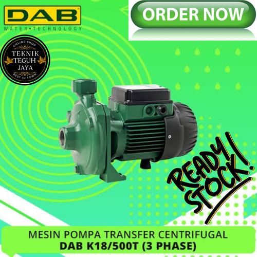 Jual Mesin Pompa Air Transfer Centrifugal Single Impeller DAB K18/500T - Kab. Tangerang - Teknik ...