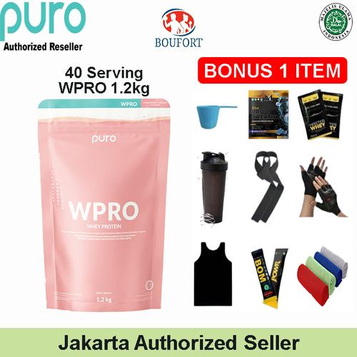 Jual PURO WPRO 1.2kg Whey Concentrate Susu Protein WPC BPOM Halal ...