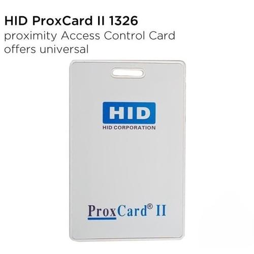 Promo Kartu HID ProxCard II 1326 Card RFID HID 125kHz 26Bit H10301 ...