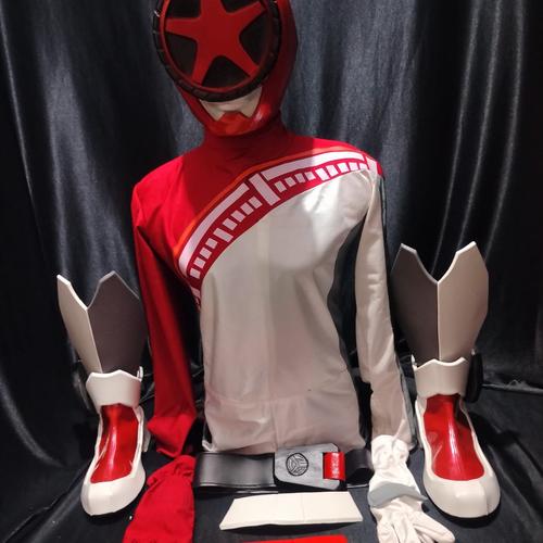 Jual Kostum Bun Red Bakuage Sentai Boonboomger cosplay - Kab. Jombang ...