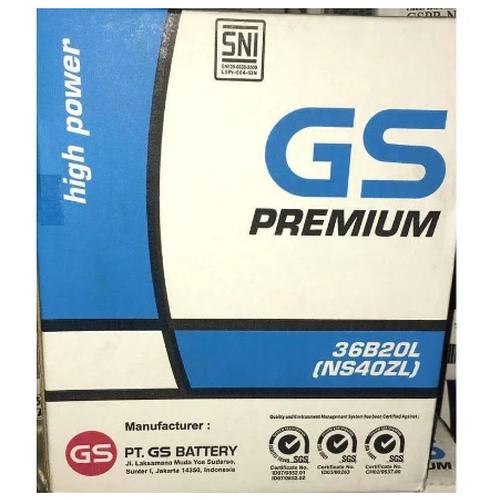 Promo Aki Mobil GS ASTRA type GS PREMIUM 36B20L NS40ZL 12V 35AH - Kab ...