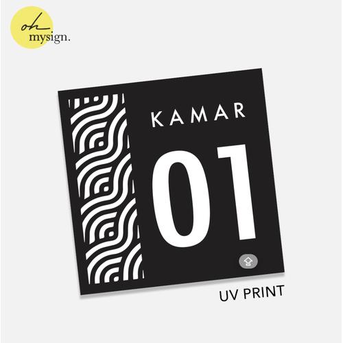 Jual Custom Nomer Kamar Akrilik Untuk Kost / Villa / Hotel / Penginapan ...