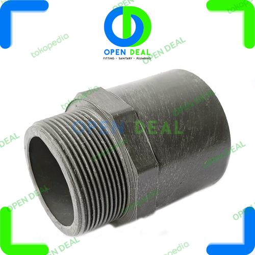 Jual SDL Aw 2" inch Superlon / Sok Drat Luar 2 in Pvc / valve socket ...
