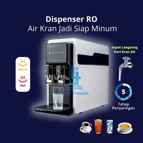 Jual Mesin Dispenser RO Air Keran Jadi Siap Air Minum Hangat Panas ...