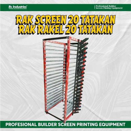 Jual rak screen sablon 40x60 - 10 Screen - Kab. Karanganyar - RS ...
