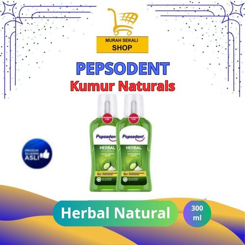 Jual Pepsodent Mouthwash Herbal Natural 500ml - 150ml - Jakarta Timur ...