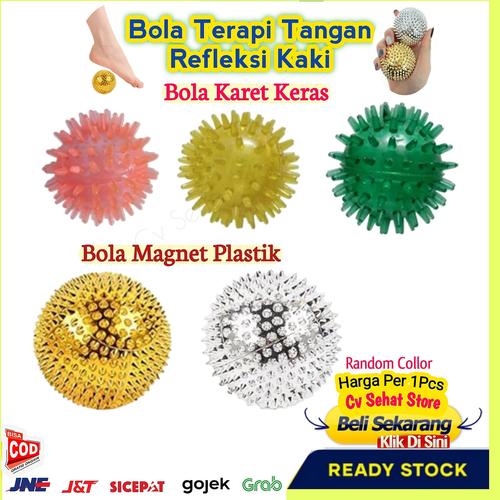 Promo Bola Plastik Berduri Magnet Alat Pijat Terapi Refleksi Otot ...