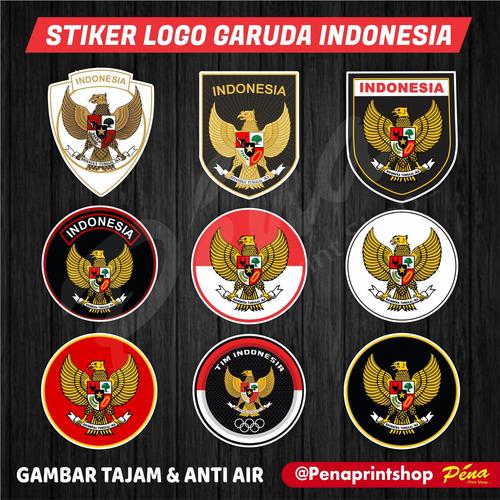 Jual Stiker Logo Garuda Indonesia / Stiker Timnas Garuda Merah Putih ...