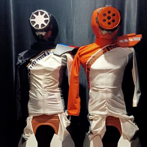 Jual Kostum Bun Orange Bun Black Bakuage Sentai Boonboomger Cosplay ...