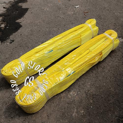Jual webbing sling tali sabuk 3 ton 4 meter tali pengikat Barang sands ...