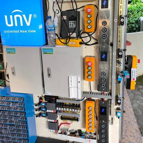 Jual Panel Lift Auto stop tiap Lantai limit tombol 3 lantai lift barang ...