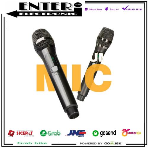 Jual MIC WIRELESS - MIK MICROPHONES MIKROFON KARAOKE NIRKABEL TANPA ...