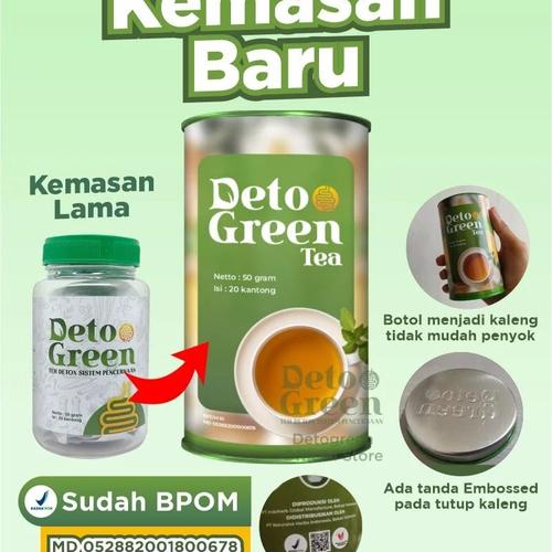 Jual Deto Green Original 100% Asli Detox Usus Bersihkan Organ ...