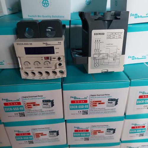 Jual EOCR-SSD 05 coil 220Vac 0.5-6A Electronic Over Current Relay Samwha dsp - Kota Bekasi ...