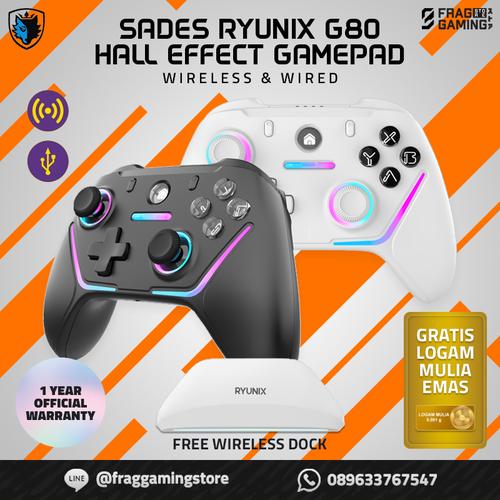 Jual Sades Ryunix G80 Gamepad Hall Effect Dual Mode Gaming Controller ...