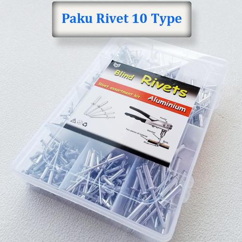 Jual Paket Paku Rivet 10 Type - Jakarta Barat - Goodens Teknik | Tokopedia
