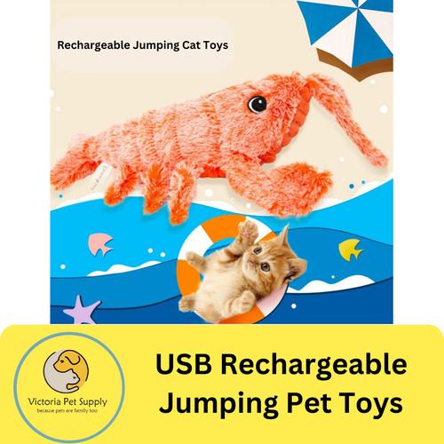 Jual USB Rechargeable Jumping Pet Toys - Mainan Loncat Hewan Anjing ...