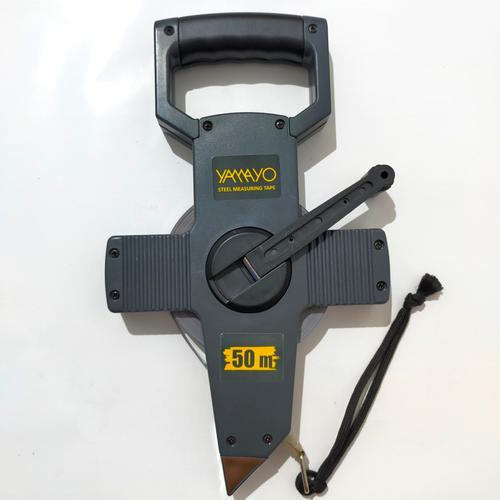 Jual Meteran Plat 50 meter / Steel Measuring Tape 50 meter YAMAYO ...