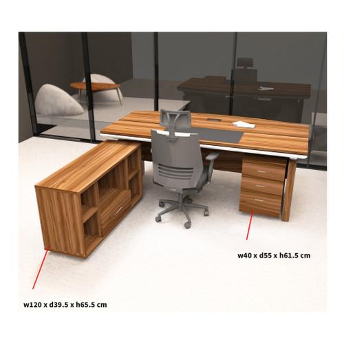Jual Meja Direktur | Meja L shape 200 Cm - Kota Medan - ANEKA JAYA ...