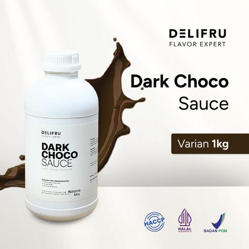 Promo Delifru Dark Choco Sauce - Topping Saus Cokelat 1 Kg - Jakarta ...