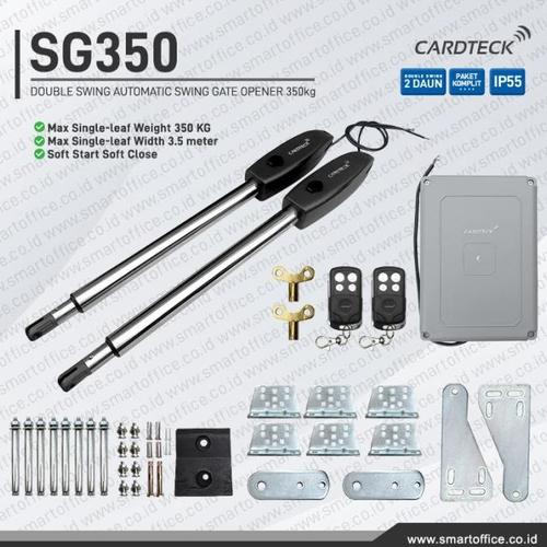 Jual EF 350kg Automatic Swing Gate Opener Pintu Gerbang Swing Cardteck ...