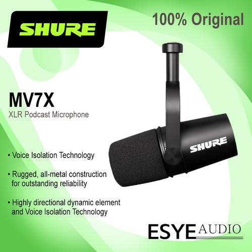 Promo Mic Kabel Shure MV7X / Shure MV 7X / Shure MV 7 X Original Cicil ...