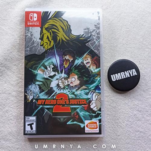 Jual Nintendo Switch My Hero One's one Justice 2 Pure USA Kaset Game ...