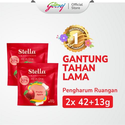 Jual Stella All In One Pengharum Ruangan Fruity Apple - 42gr Isi 2 ...
