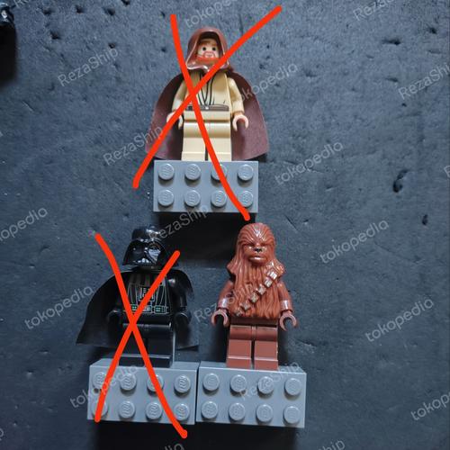 Jual Set Lego mini character chewbaca darth vader luke ori - Kab ...