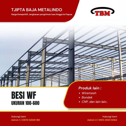 Jual besi wf 250 panjang 12 meter SNI merk LS KS - Kota Surabaya ...