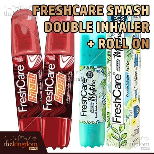 Jual FreshCare Smash Double Inhaler + Roll On Minyak Angin Fresh Care ...