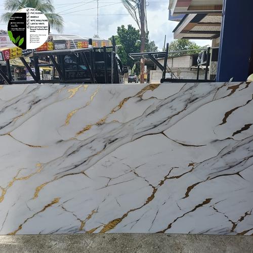 Jual PVC MARMER GOLD UKURAN 122CM X 244CM X 3MM - Kota Bekasi - ilahan ...