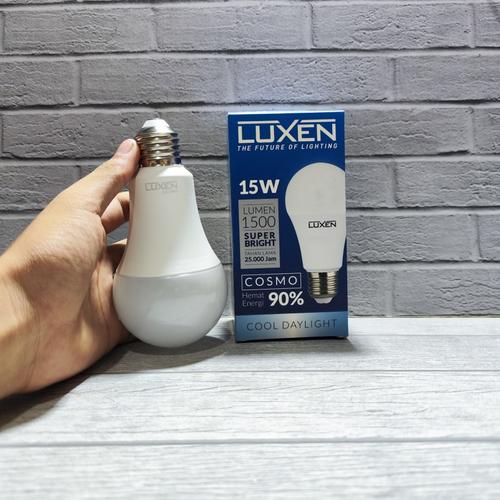 Jual LUXEN LAMPU LED BULB 15W 15 WATT COSMO PUTIH 6500K COOL DAYLIGHT - Kota Tangerang Selatan ...