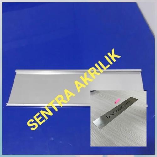 Jual Frame Papan Nama 6x18 cm Alumunium Sign Door Sliding - Jakarta ...