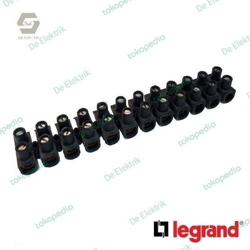Jual Terminal Krustin 10mm Hitam LEGRAND 34215 | Terminal Block Kabel ...