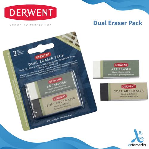 Jual Penghapus Pensil Derwent Dual Art Eraser Set 2 Blister Pack - Kota ...