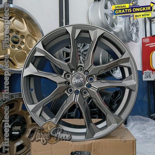 Jual VELG RACING HSR ORIGINAL MODEL TERBARU TAMPILAN ELEGAN R18 RATA BODY BUAT MOBIL HRV CRV ...