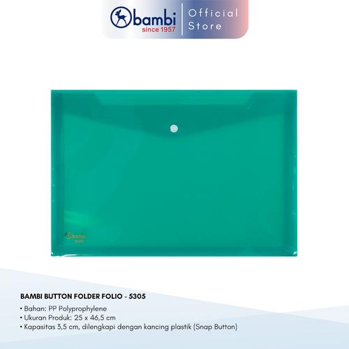 Jual Bambi Button Folder / Map Amplop Kancing Plastik Folio - 5305 ...