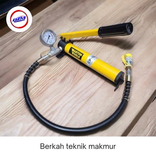 Jual Hydraulic Pump 400ml Pressure Gauge CP-180 Pompa Hidrolik 400cc Manual - Jakarta Barat ...