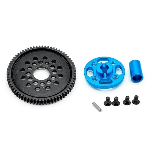 Jual MAX SPEED TT-02 Metal 68T High Speed Spur Gear + Gear Mount ...
