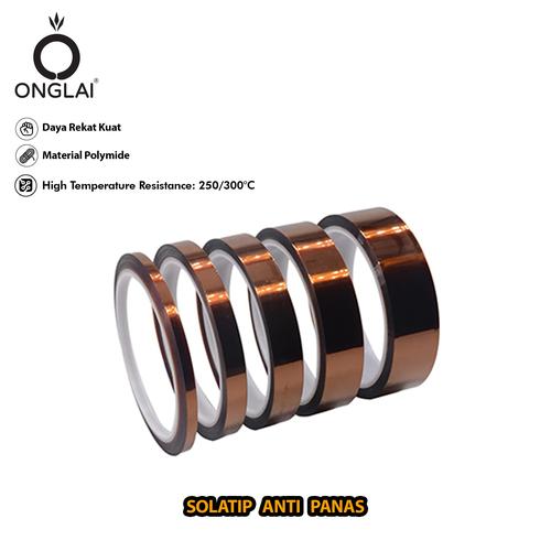 Promo Lakban Isolasi Tape Tahan Anti Panas 3mm 5mm 25mm 30mm 40mm Up To ...