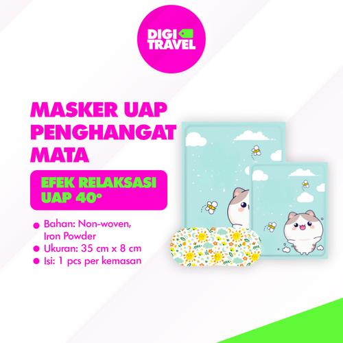 Jual DIGI TRAVEL Steam Eye Mask | Masker Mata | Steam Penutup Mata ...