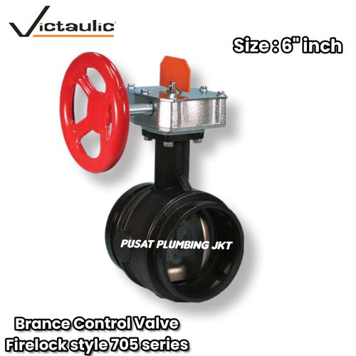 Jual Branch Control Valve Firelock style 705 series Victaulic 6" inch ...